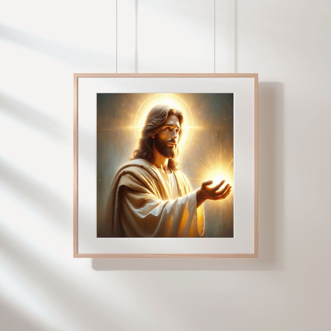 Jesus Portrait, Jesus Art, Wall Art Printable, Religious Art, Christian ...