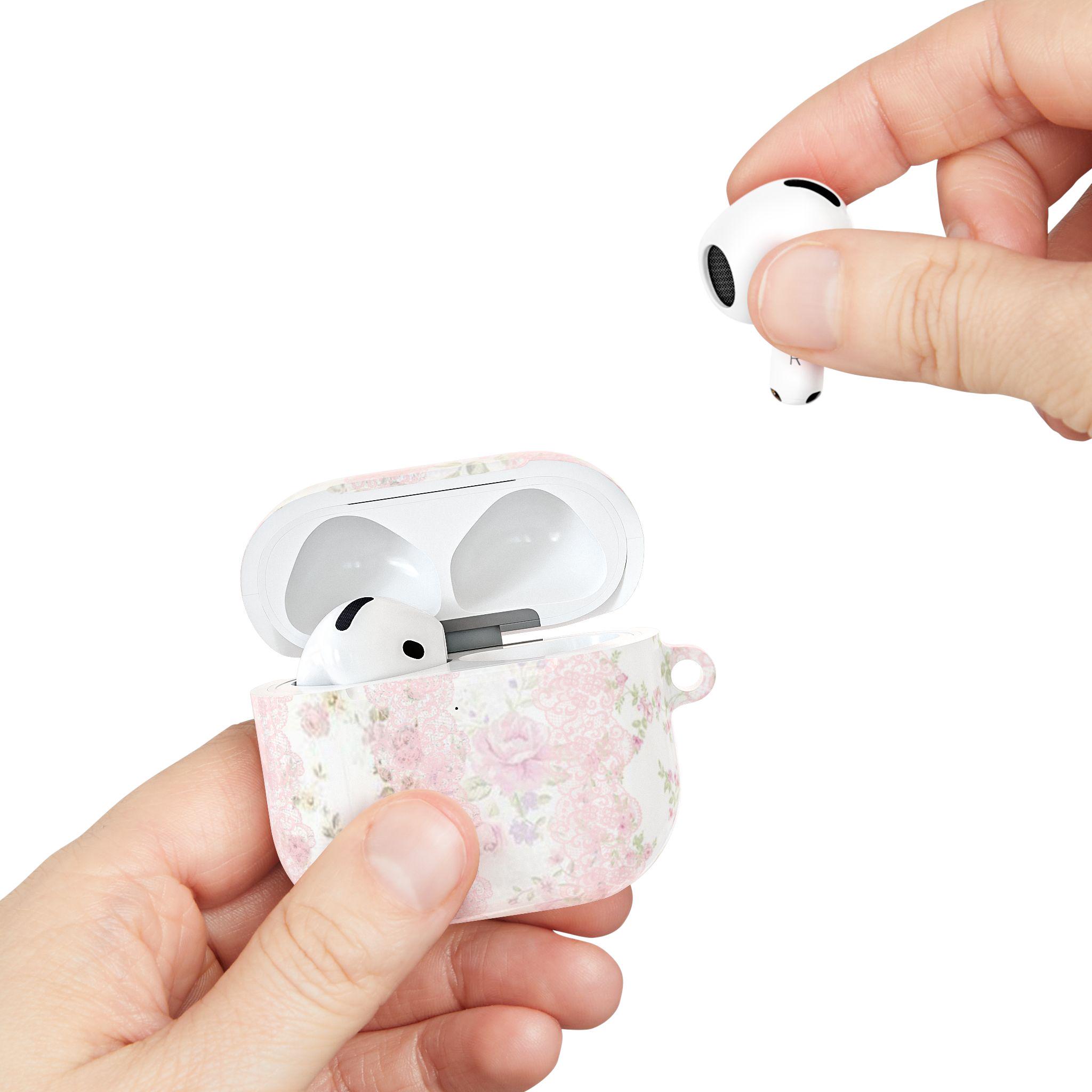 Blushing Floral AirPod Case, Flower Patterned AirPod Cover, Cute ...