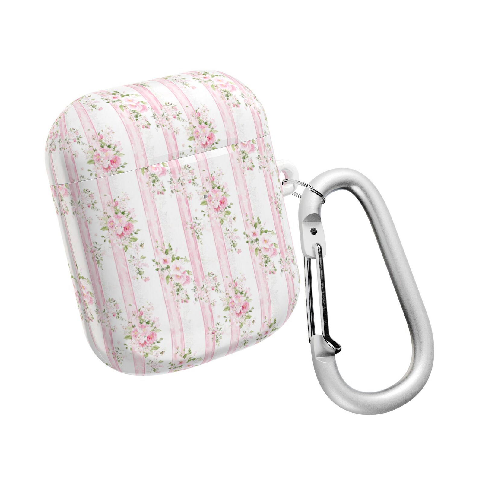 Love Shack Fancy Inspired Floral AirPod Case, Coquette Pink Bow Rose ...