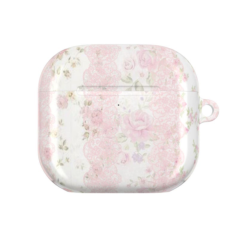 Blushing Floral AirPod Case, Flower Patterned AirPod Cover, Cute ...