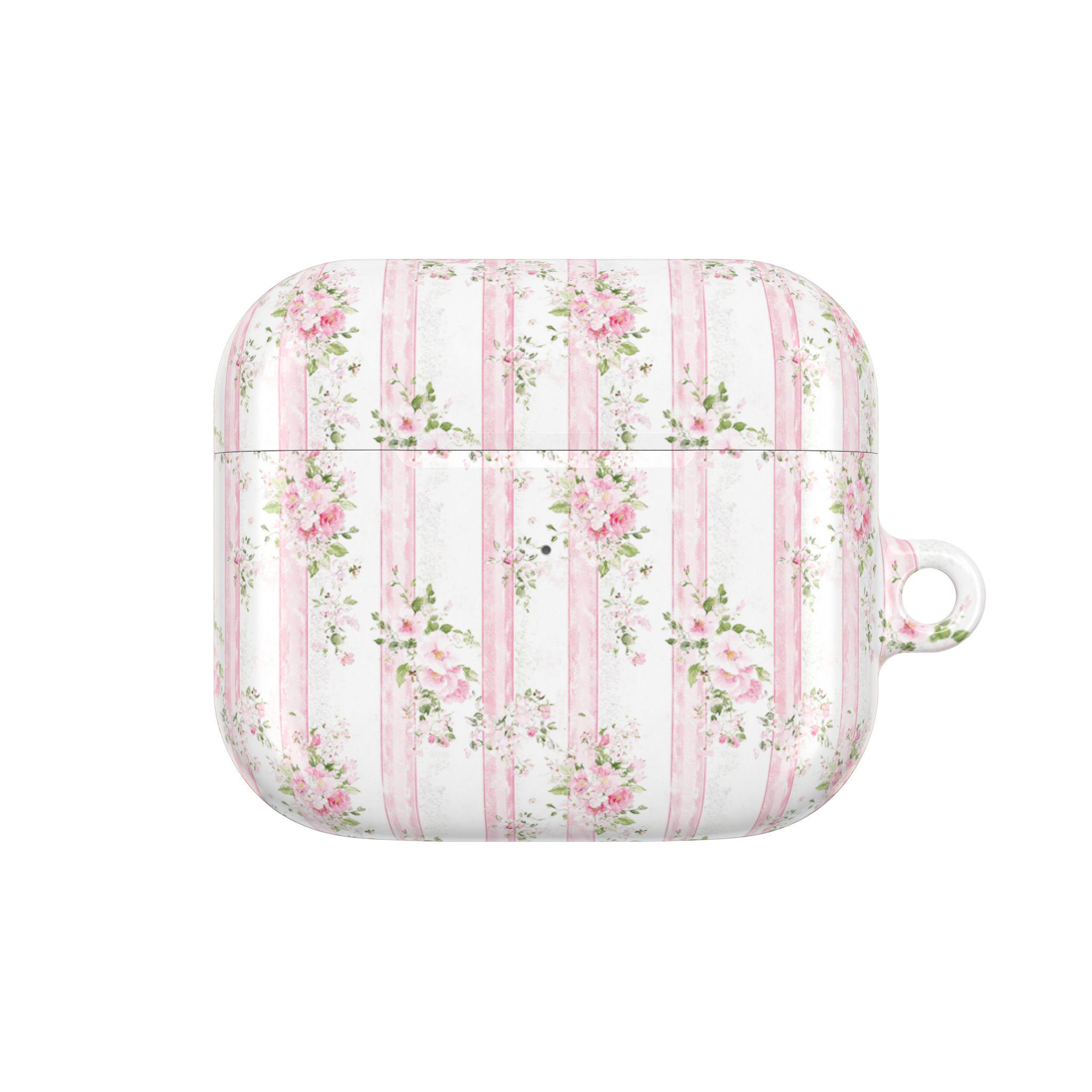 Love Shack Fancy Inspired Floral AirPod Case, Coquette Pink Bow Rose ...