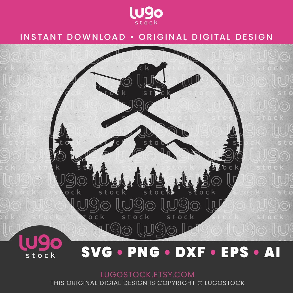 Snow Ski Design SVG Snow Skier Svg T-shirt Design Snow - Etsy