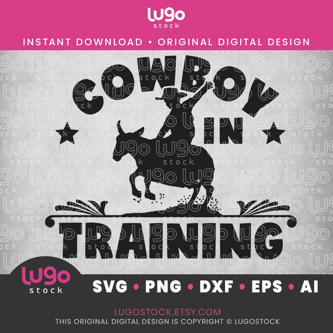 Cowboy in Training SVG Rodeo Mutton Bustin Sheep Riding Silhouette ...