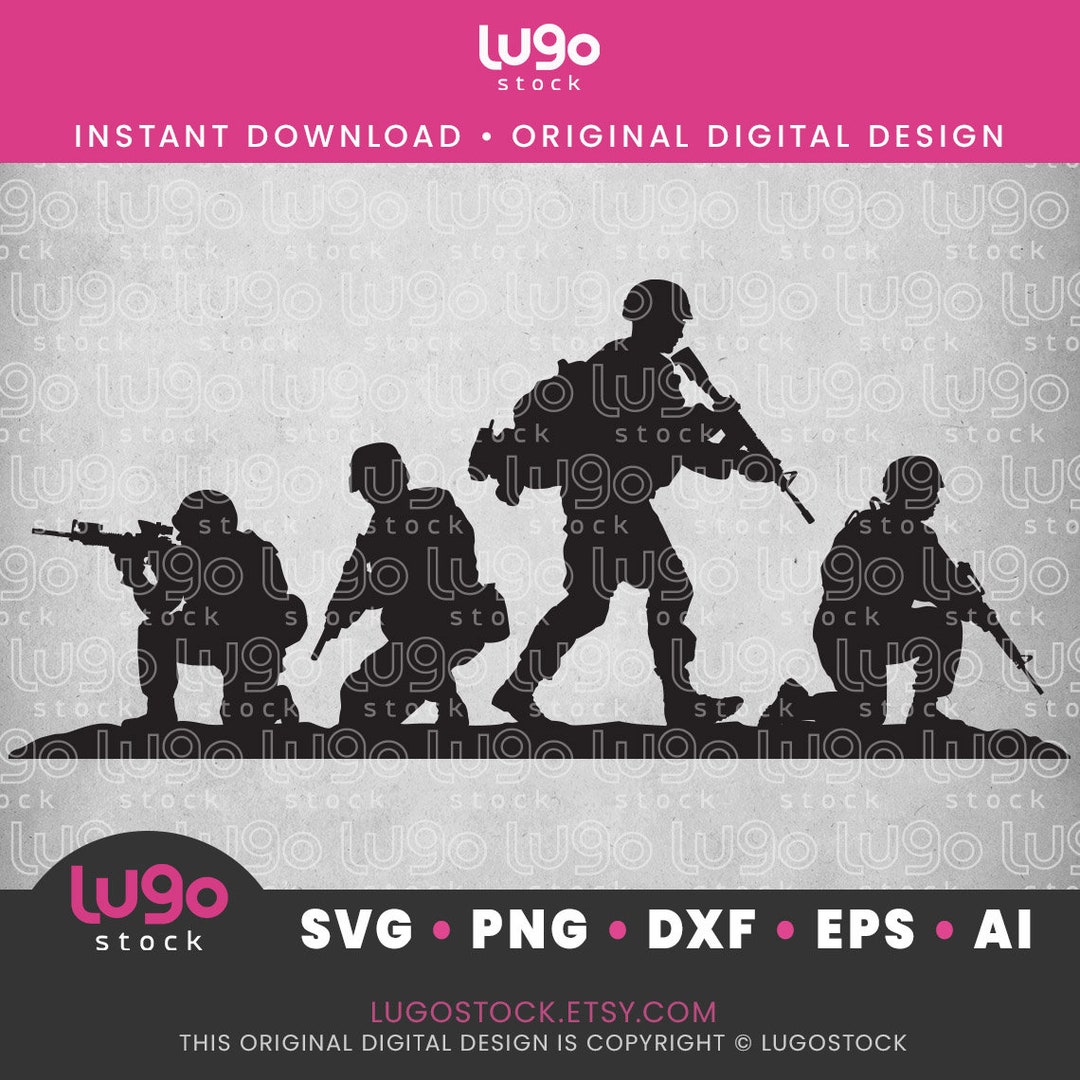 Military Svg | Soldier Silhouette | US Soldier Svg | Veteran Svg ...