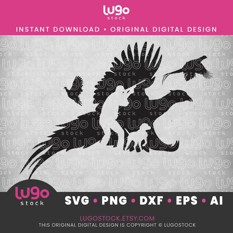 Lab Bird Hunting Png - Etsy