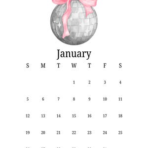 Preppy Digitial Calendar for 2025 - Etsy