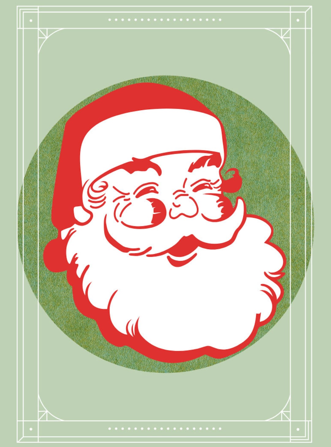 Retro Christmas Digital Posters - Etsy