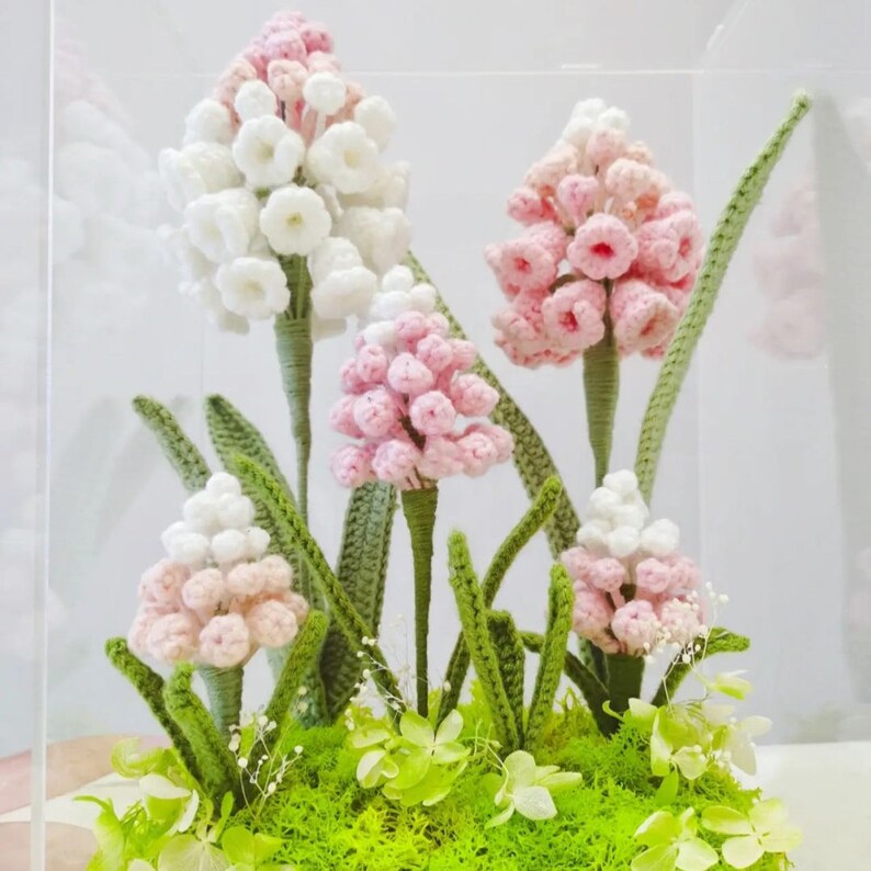 Crochet Grape Hyacinth Pattern-crochet Flowercrochet Hyacinth - Etsy