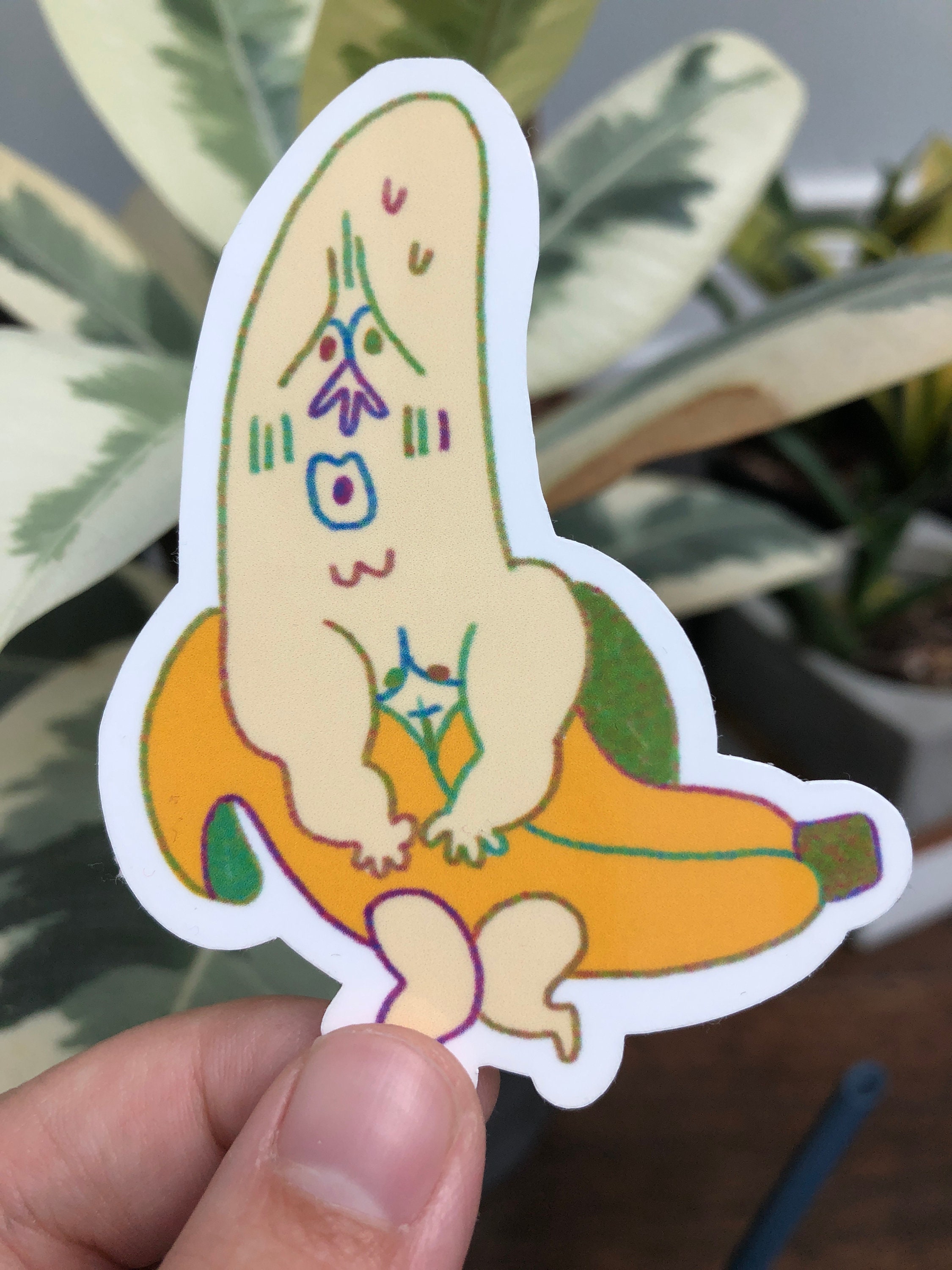 Buff Fruit Guys Stickers Cute Funny Waterproof for Water - Etsy