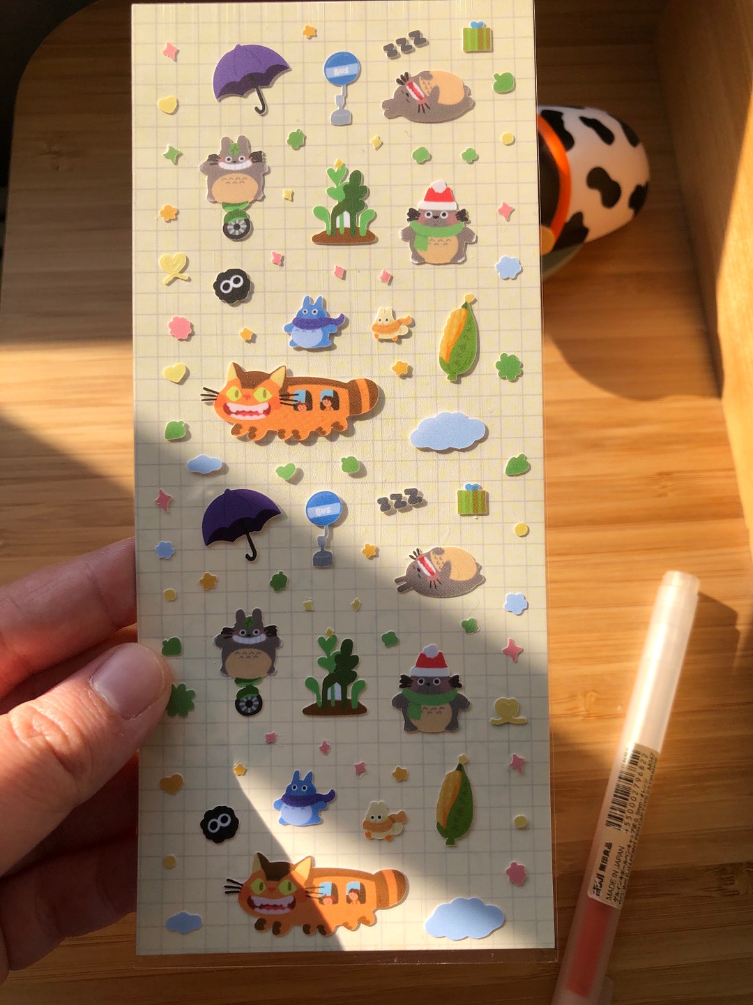 To Toro Sticker Sheets Cute Ghibli Stickers Matte Stickers for Bullet ...