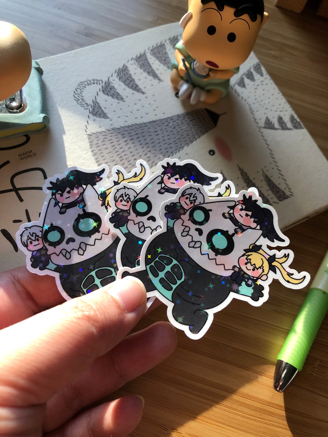 Waterproof Kaiju No 8 Stickers Cute Anime Fanart - Etsy