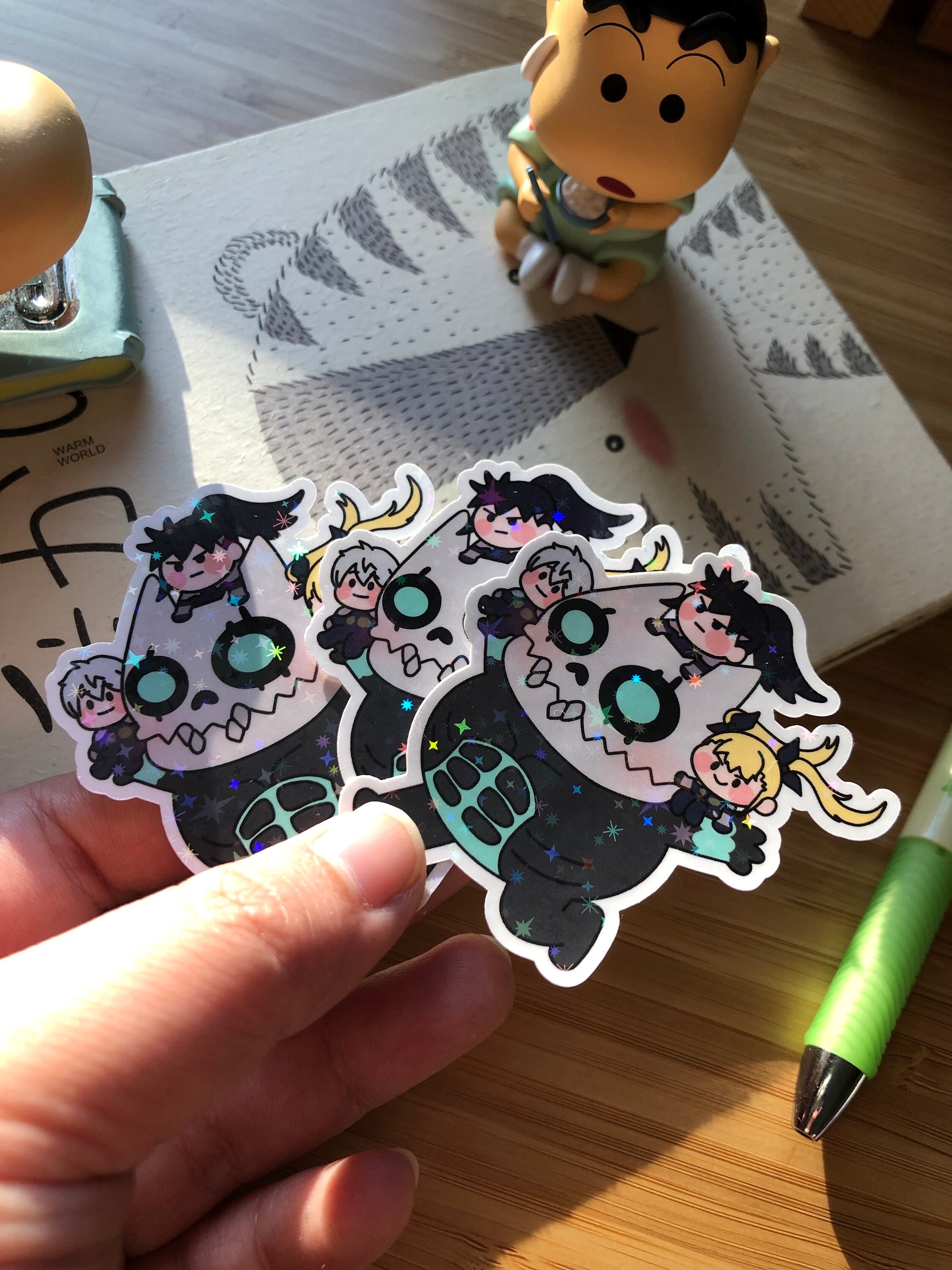 Waterproof Kaiju No 8 Stickers Cute Anime Fanart - Etsy