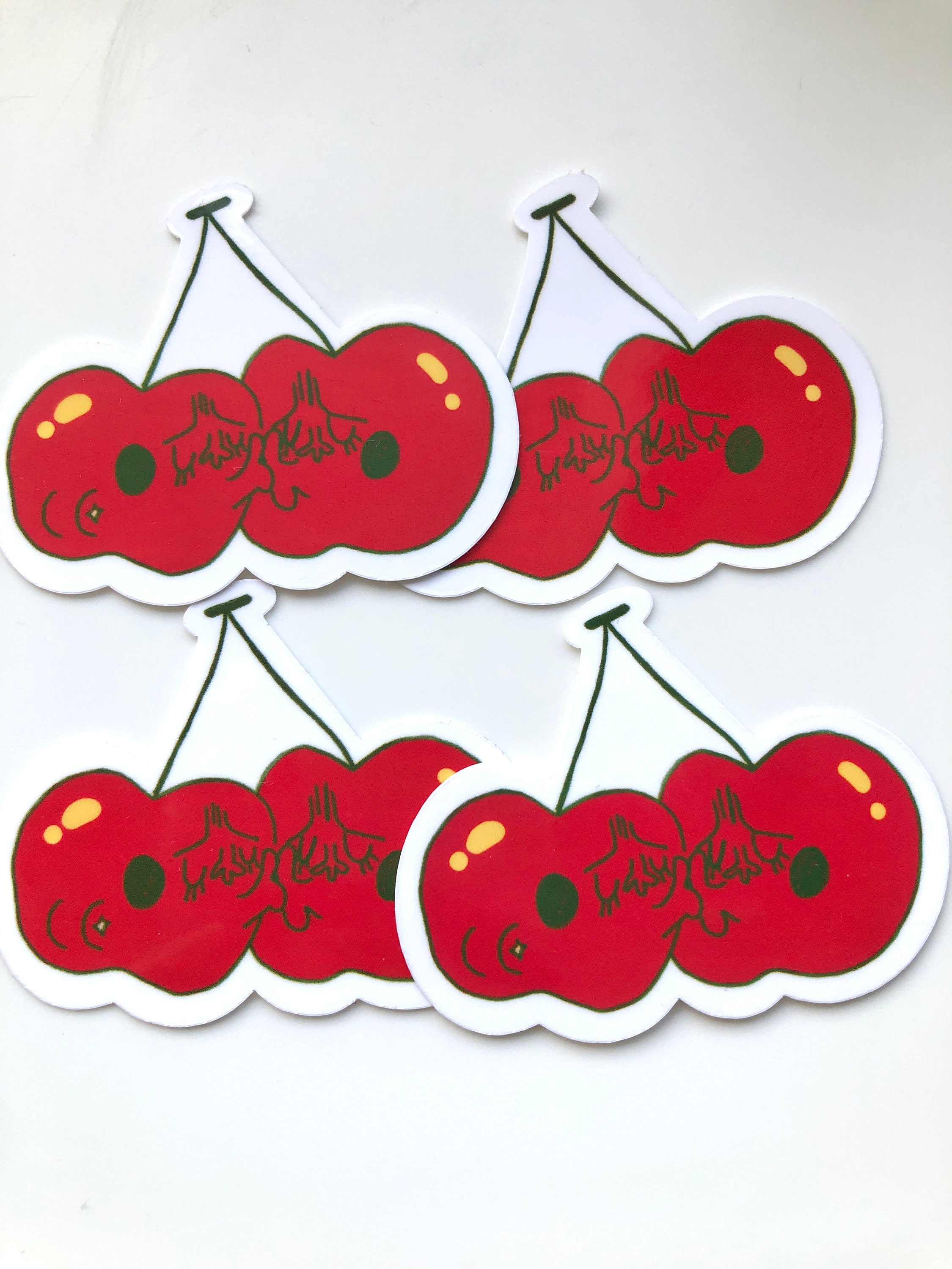 Buff Fruit Guys Stickers Cute Funny Waterproof for Water - Etsy