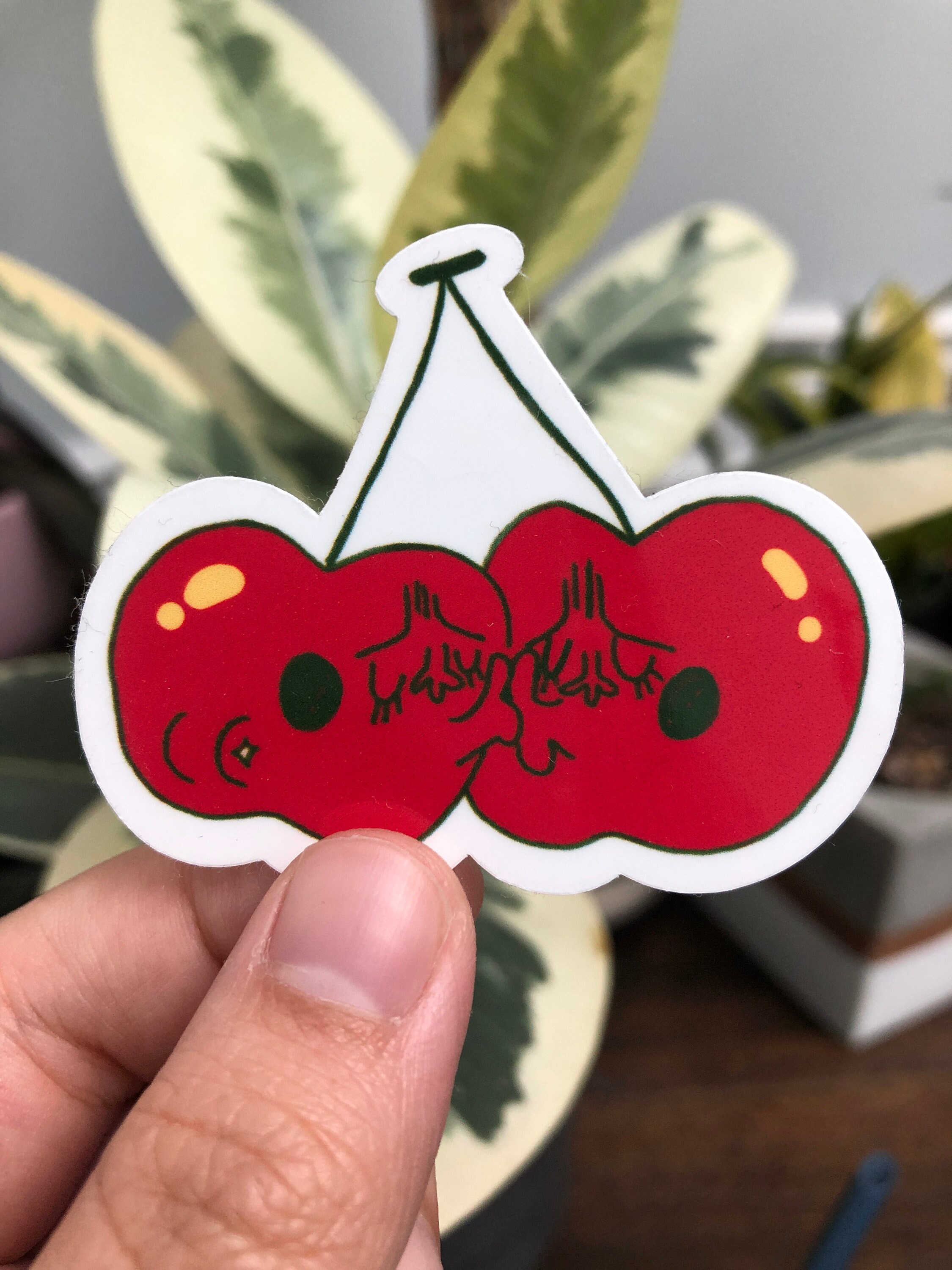 Buff Fruit Guys Stickers Cute Funny Waterproof for Water - Etsy