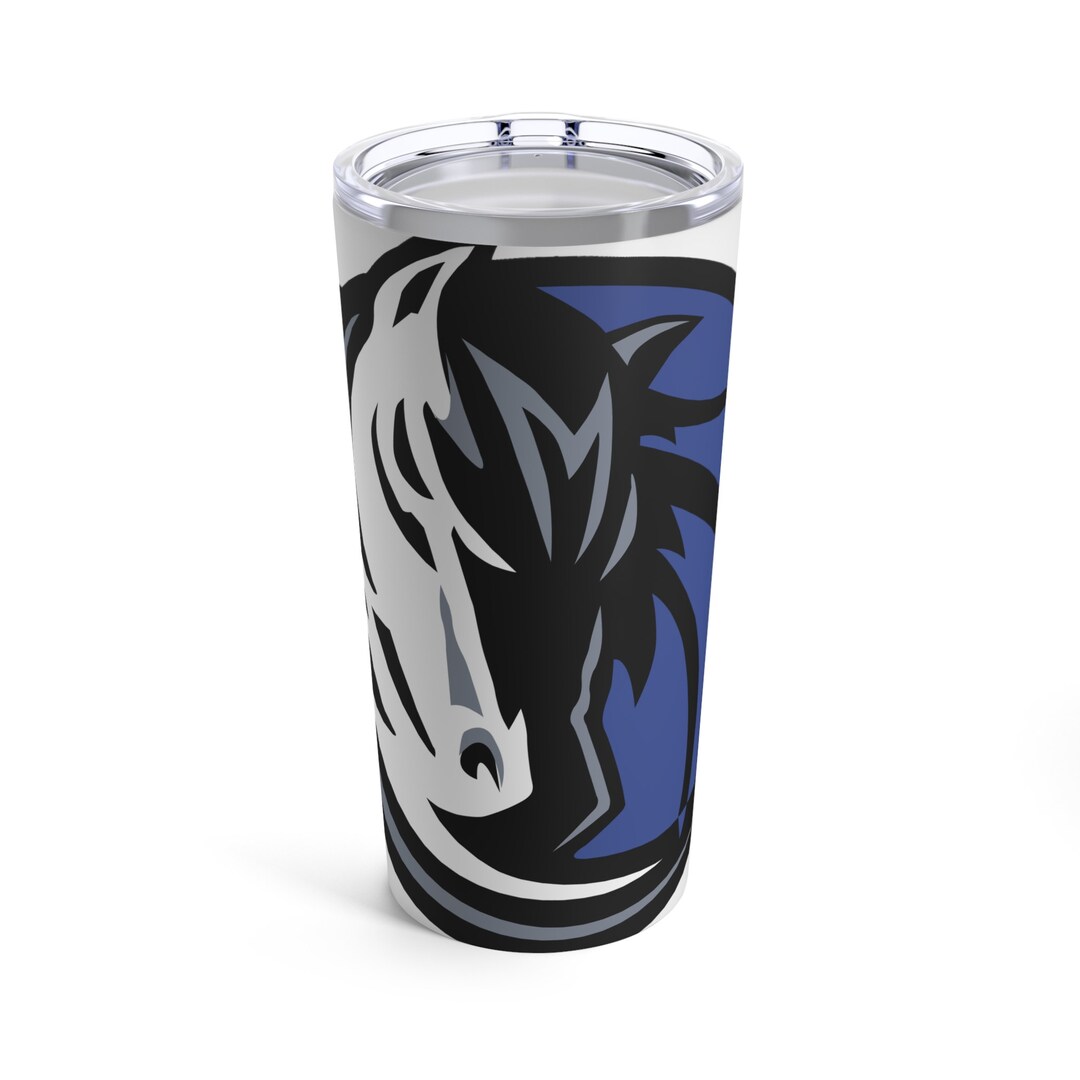 Dallas Mavericks Inspired 20oz Drink Tumbler NBA Fan Gear, Stylish On ...