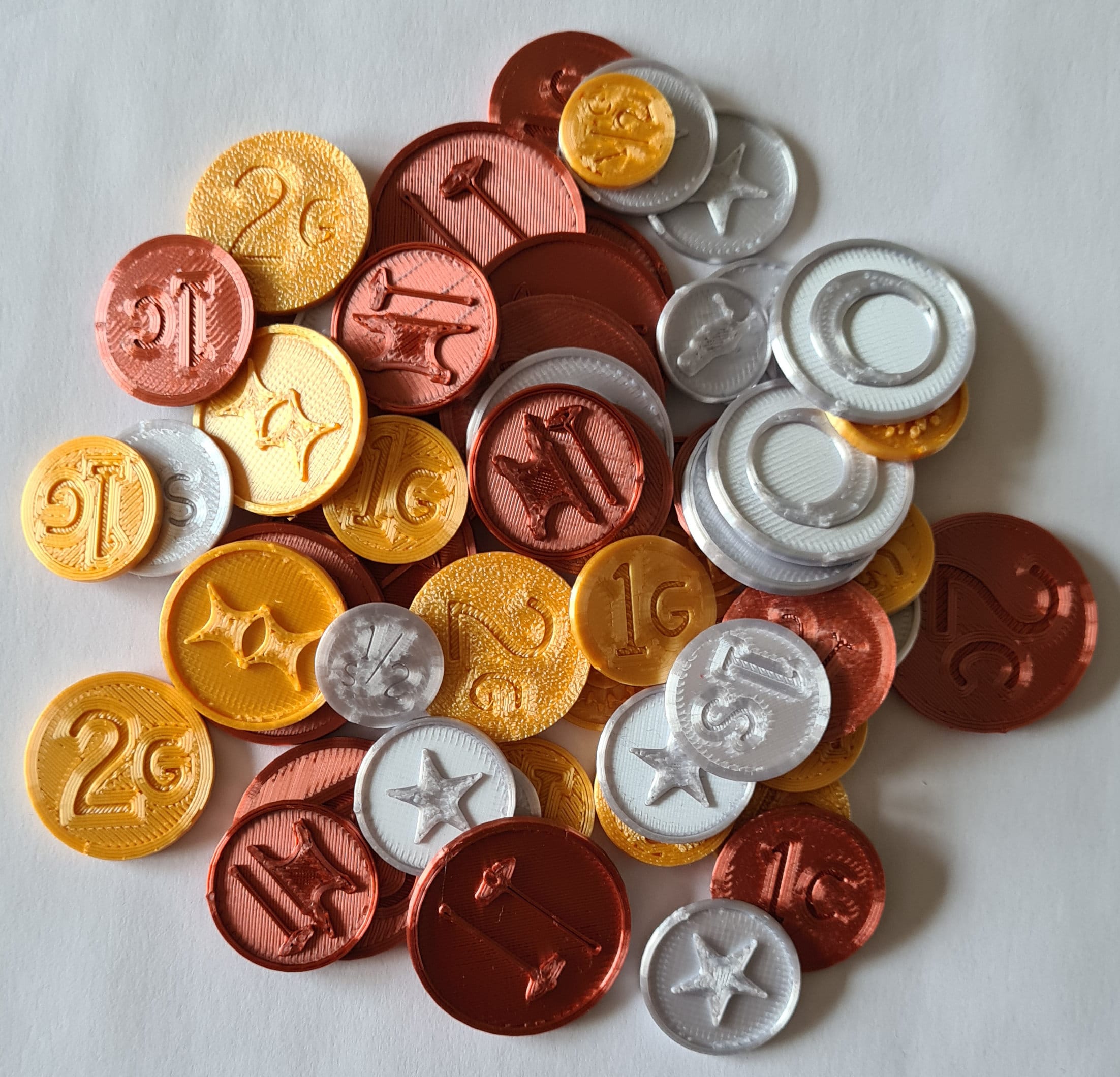 D&D Fantasy Coins - Etsy