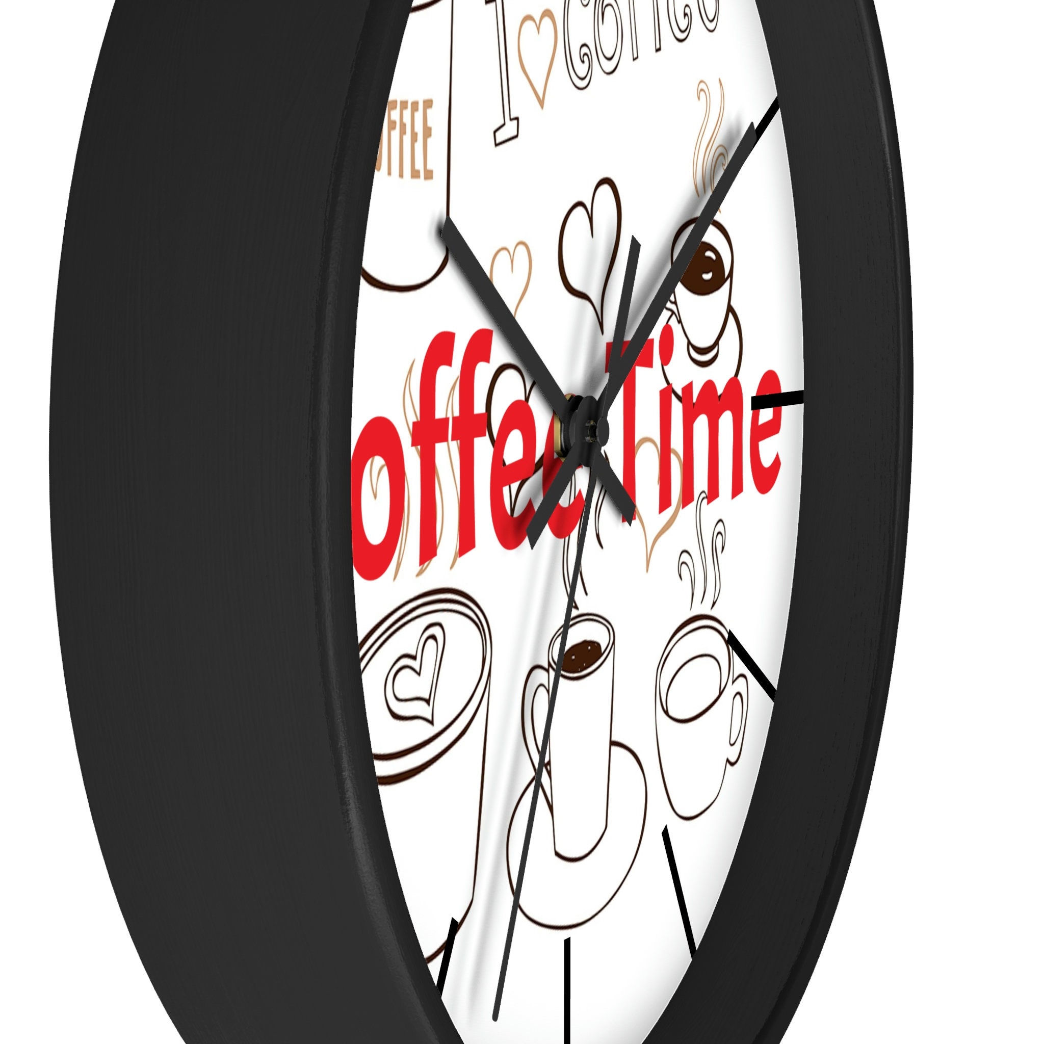 Coffee Time, Wall Clock, Home Decor, Coffee Time, Java Lover, Kitchen ...