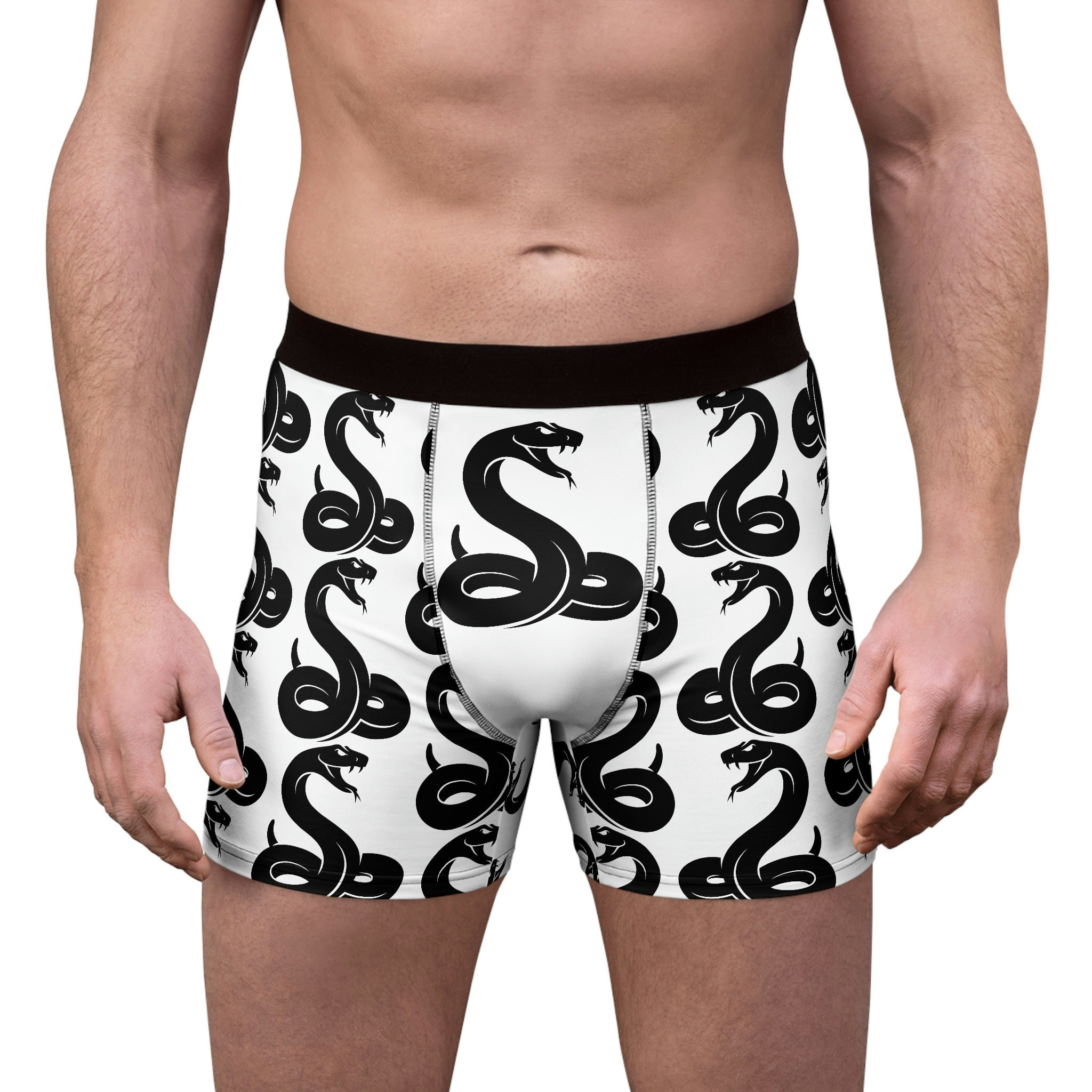 Snake, Men's Boxer Briefs, Undies, Husband, Son, Boyfriend, Uncle ...