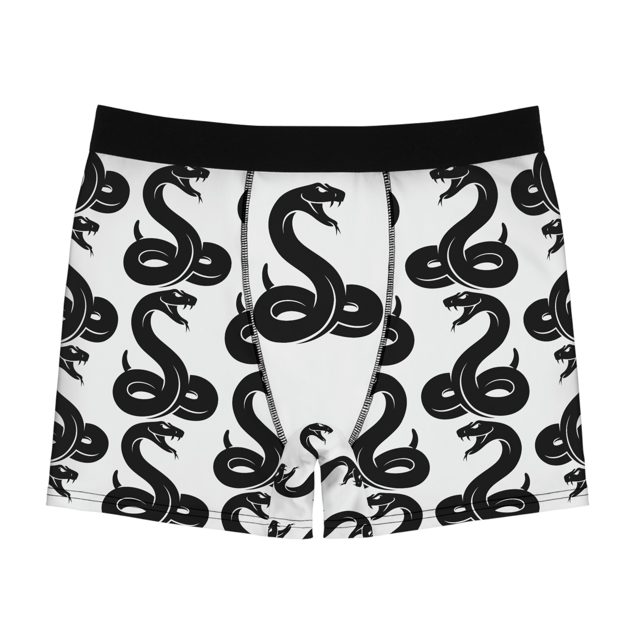 Snake, Men's Boxer Briefs, Undies, Husband, Son, Boyfriend, Uncle ...
