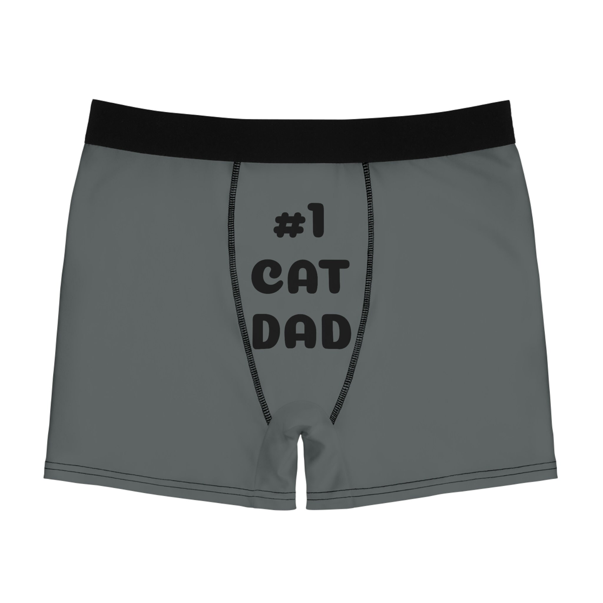 Cat Dad Men's Boxer Briefs Novelty Underwear Undies - Etsy