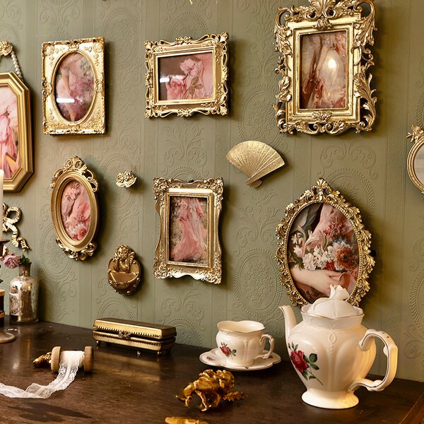 Gold Picture Frames - Etsy UK