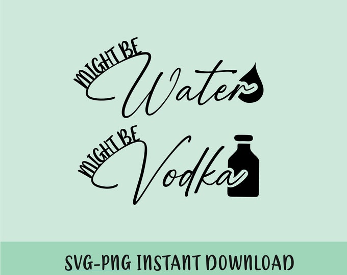 Vodka Quotes SVG Bundle, 6 Designs, Vodka Sayings SVG, When Life Gives ...
