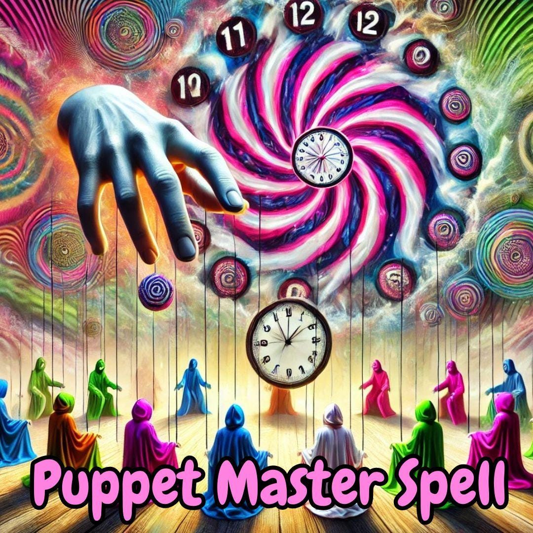 Timeline Jump Spell, Reality Shifting Spell, Puppet Master Spell ...