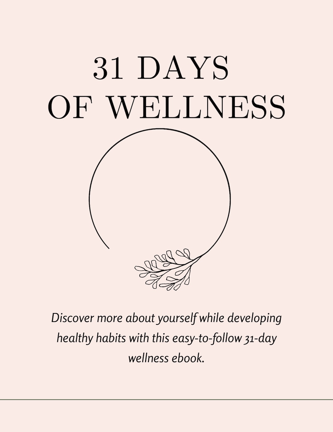 31 Days of Wellness: Personal Wellness, Self-care, Healthy Habits ...