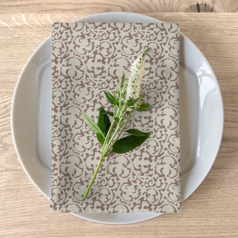 Block Print Napkins - Etsy