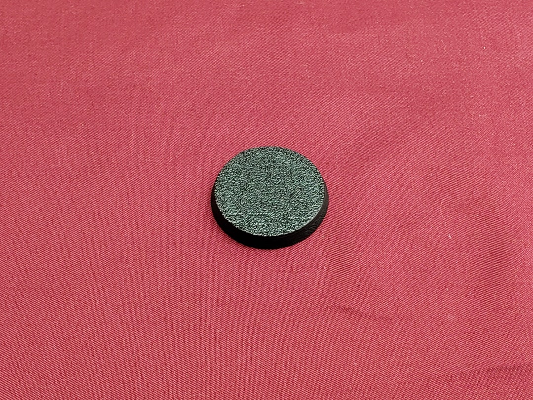 25mm Round Bases Plain Beveled Bases - Etsy