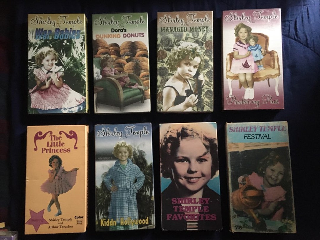Shirley Temple VHS Collection - Etsy Australia