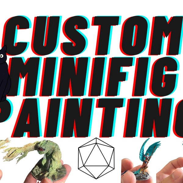 Custom Minifigure - Make Your Own Minifigure