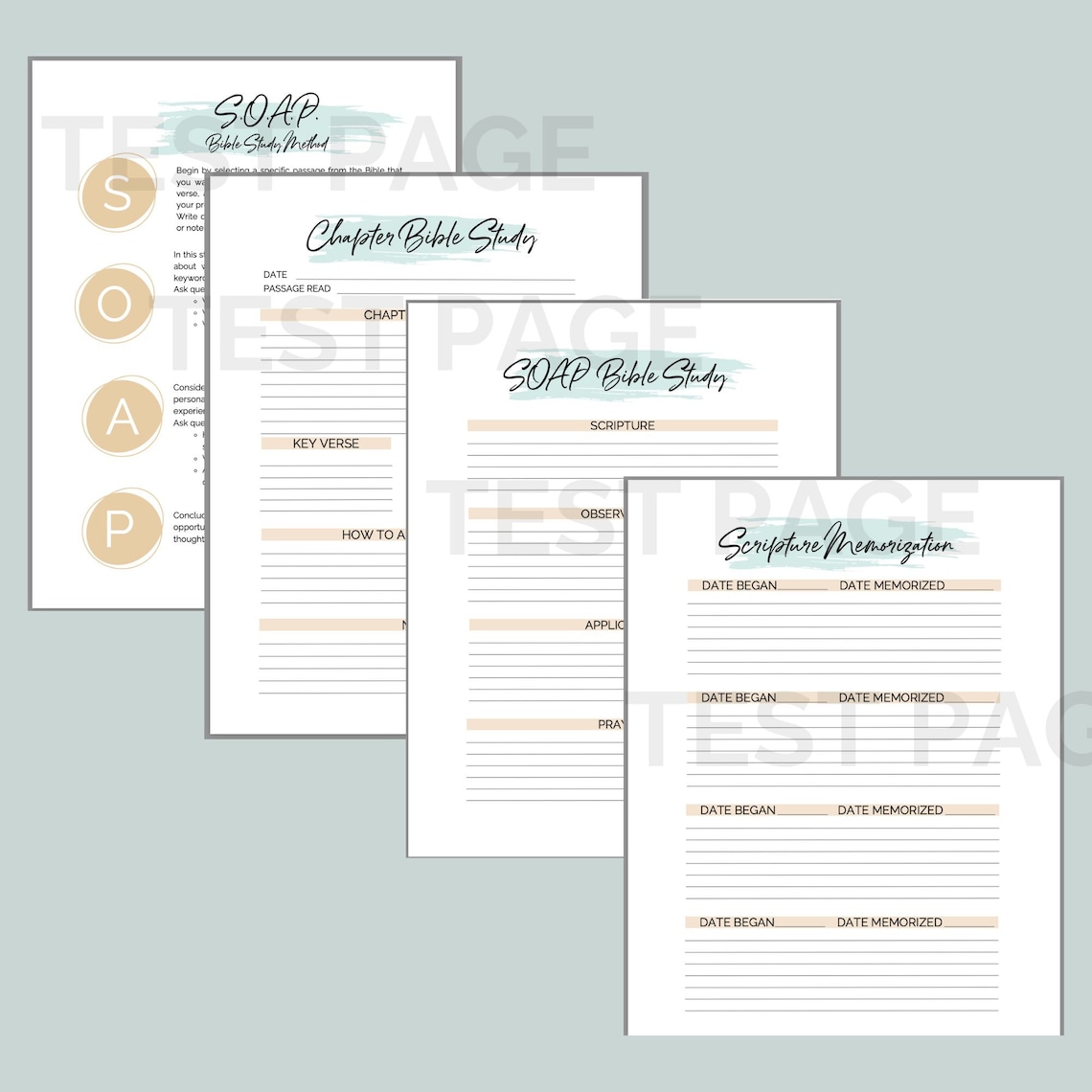 Ultimate Beginners Bible Study Kit - Etsy