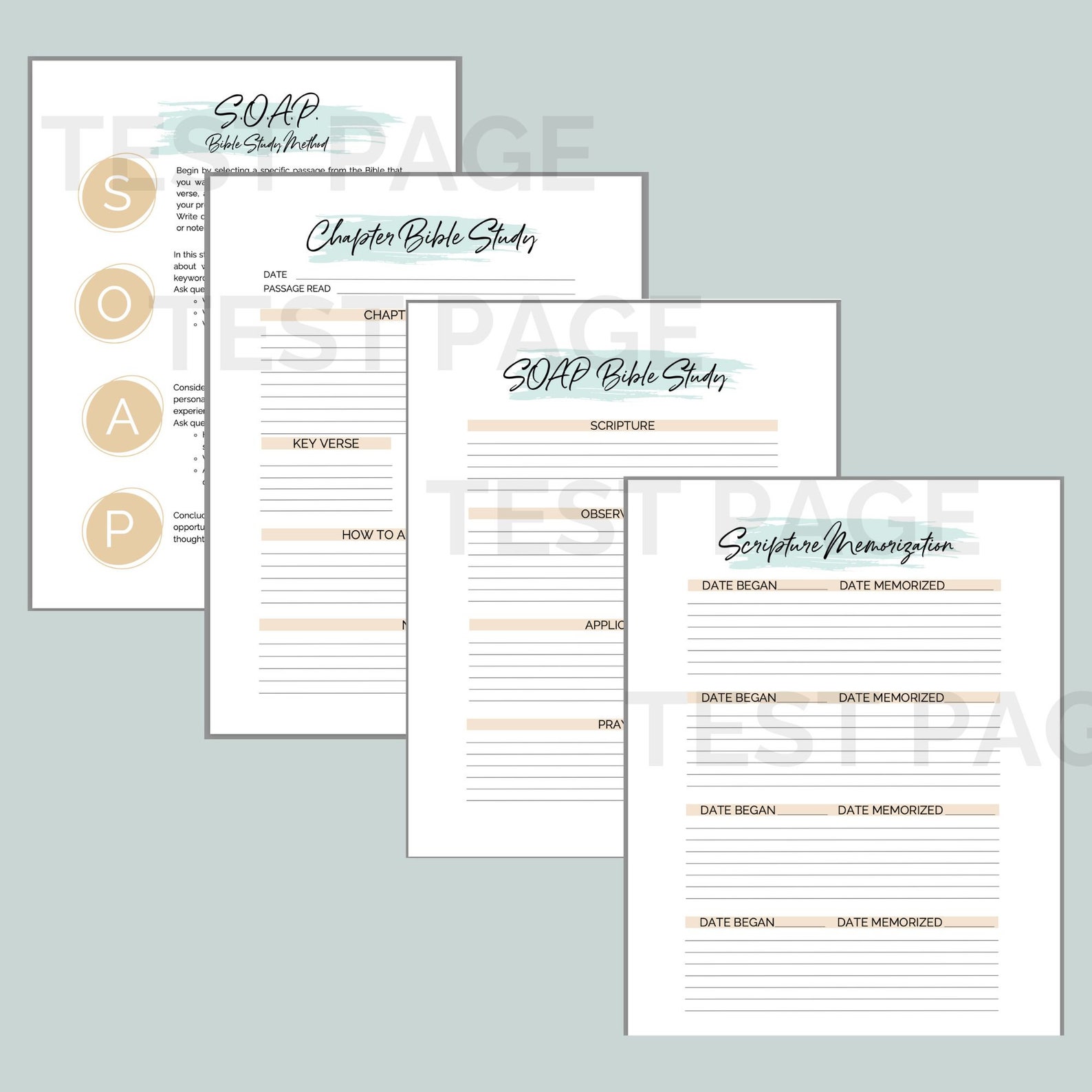 Ultimate Beginners Bible Study Kit - Etsy