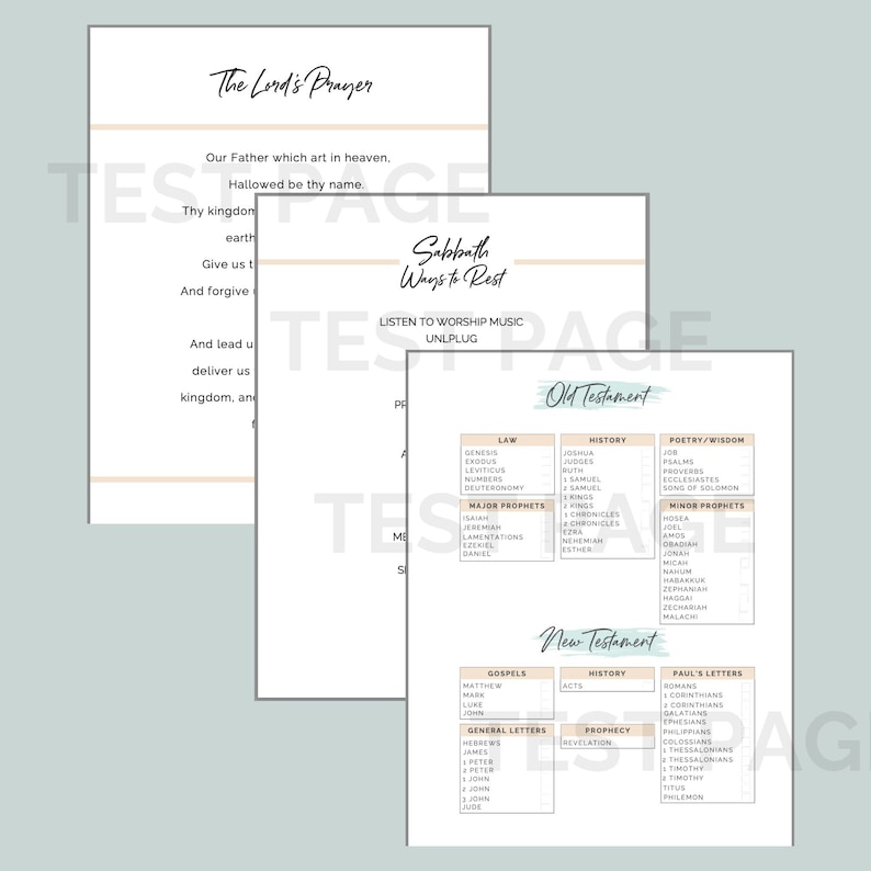 Ultimate Beginners Bible Study Kit - Etsy