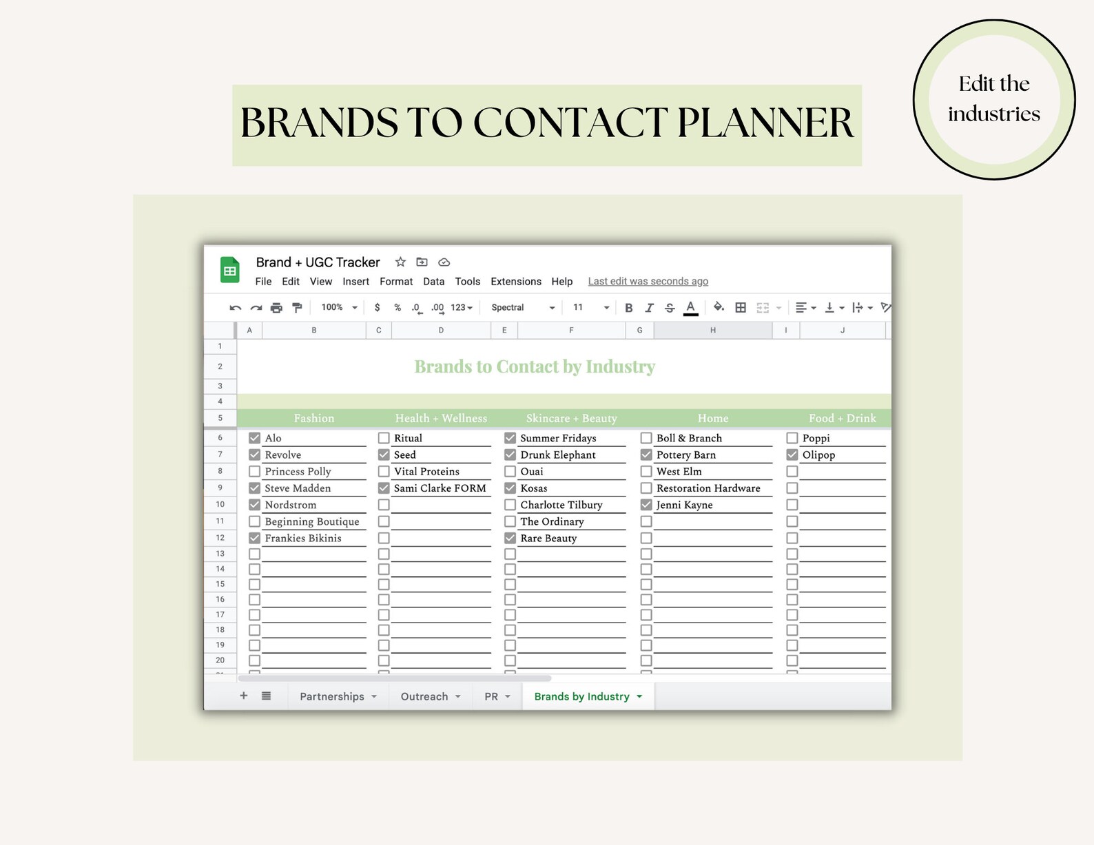 Influencer Brand Partnership Tracker, Brand Outreach Tracker, User ...