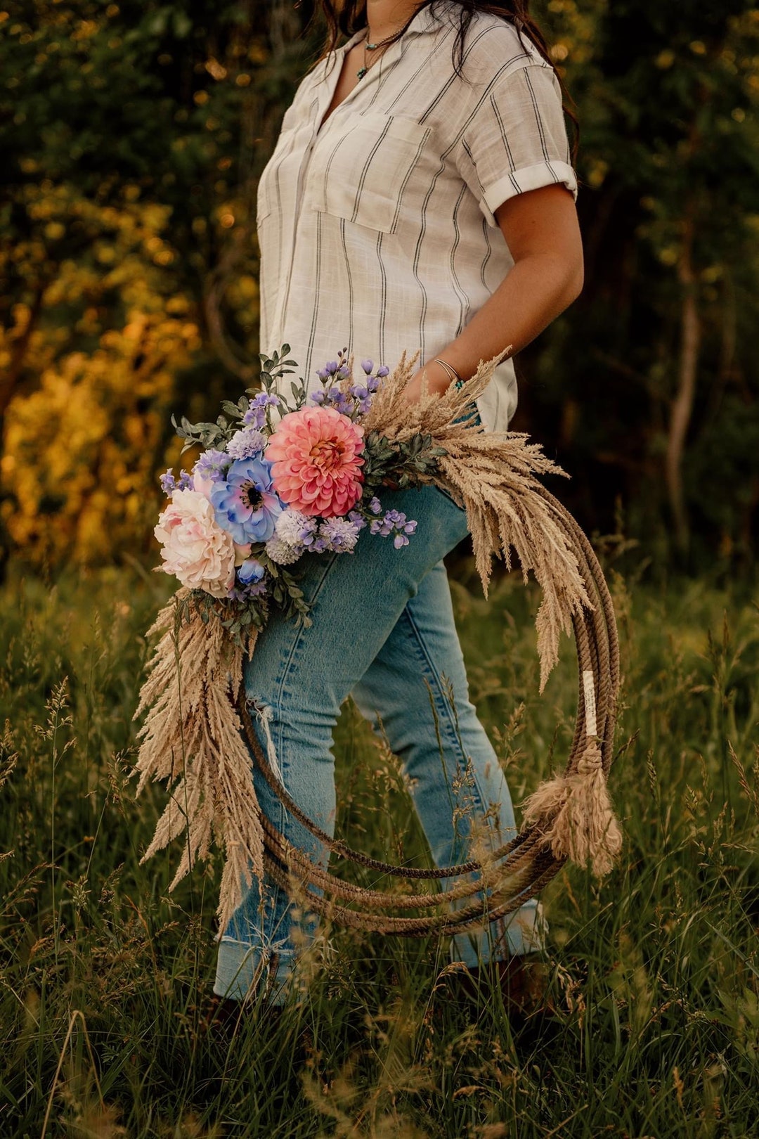 The Gypsy Lariat Wreath - Etsy