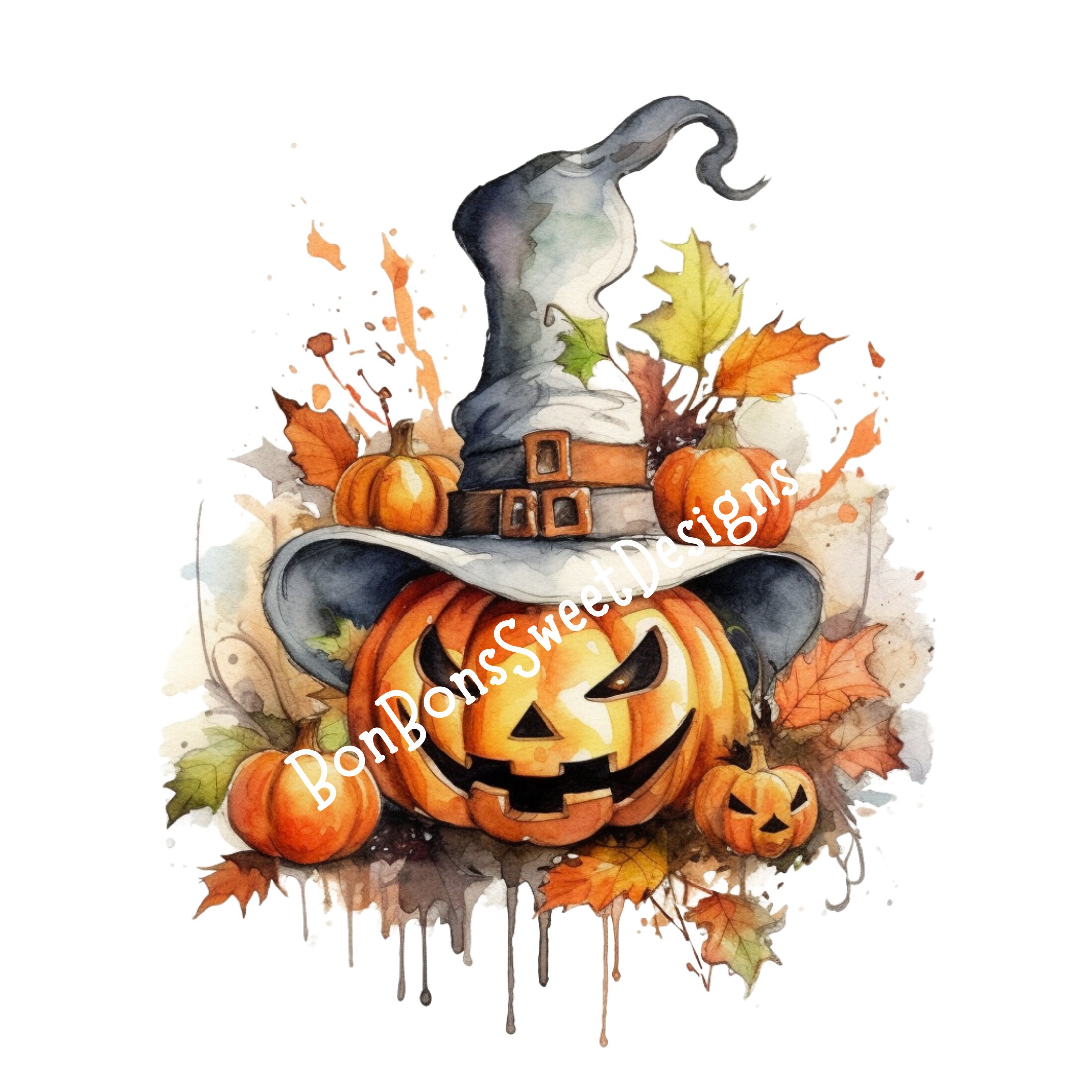 PNG Spooky Halloween Clipart Bundle SVG SVG Transparent - Etsy