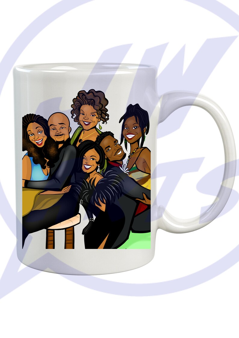 Living Single Digital Art Files. Printable Downloads. Instant Download ...