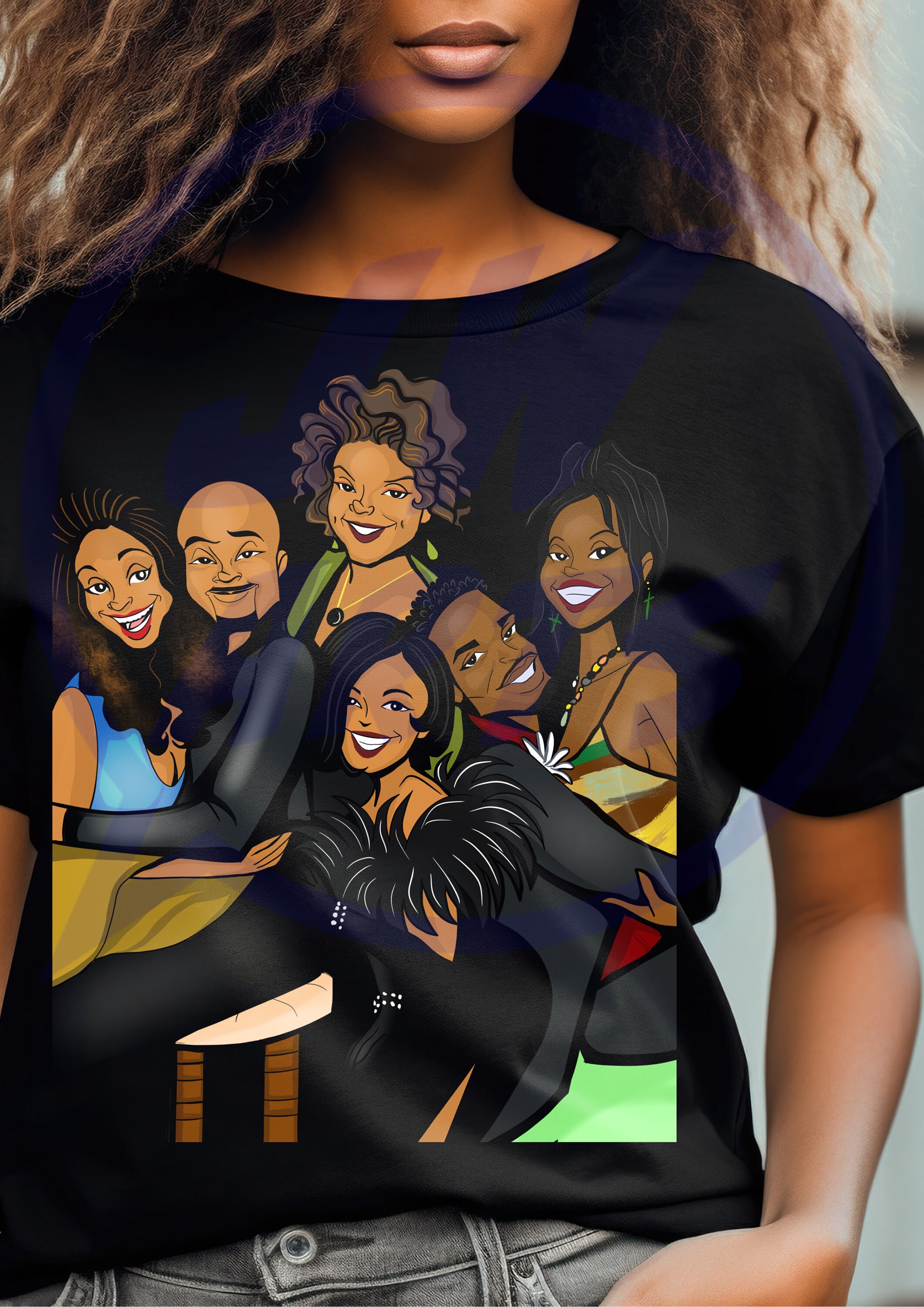 Living Single Digital Art Files. Printable Downloads. Instant Download ...