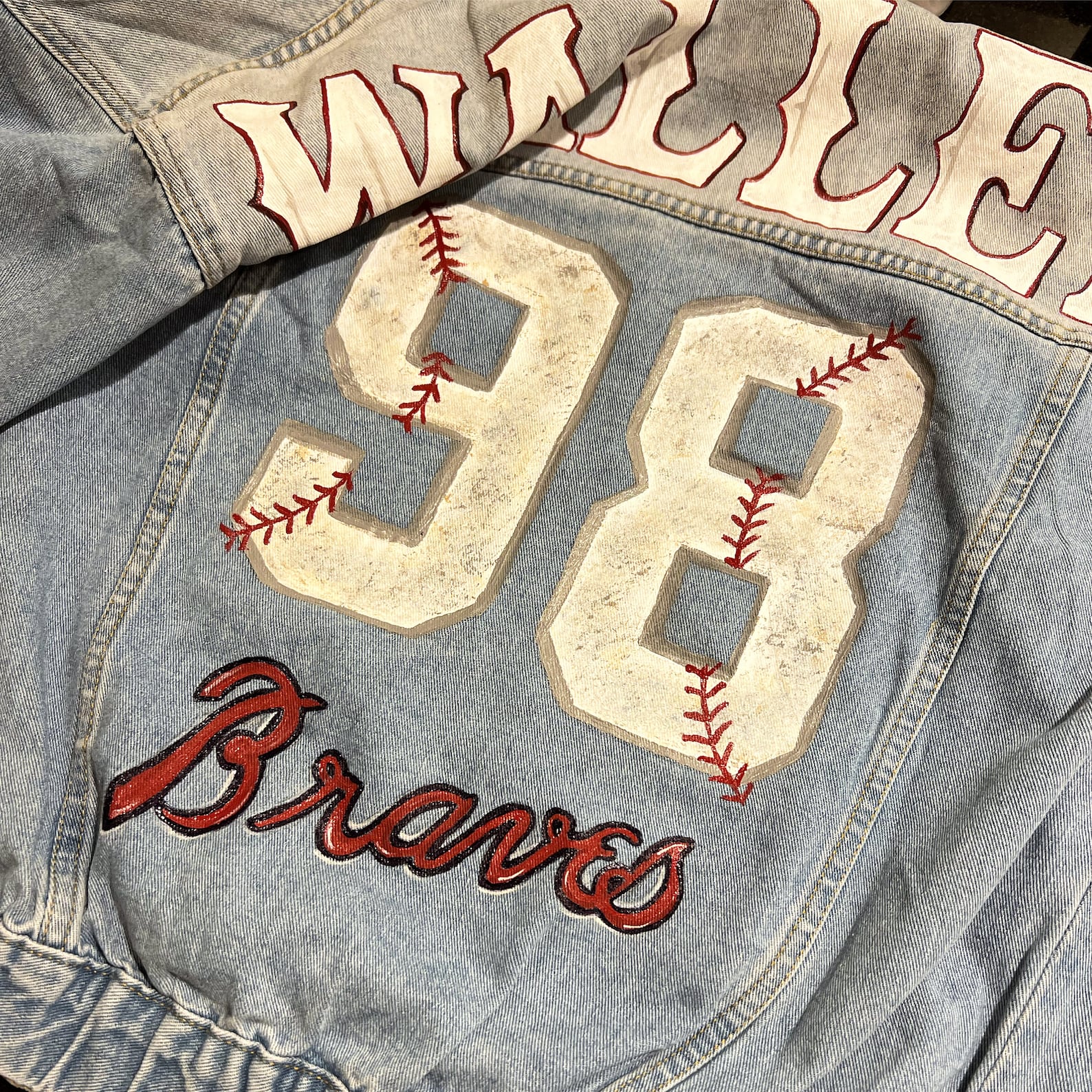 Hand Painted Wallen Jacket Country Jacket Custom Jacket With Art ...