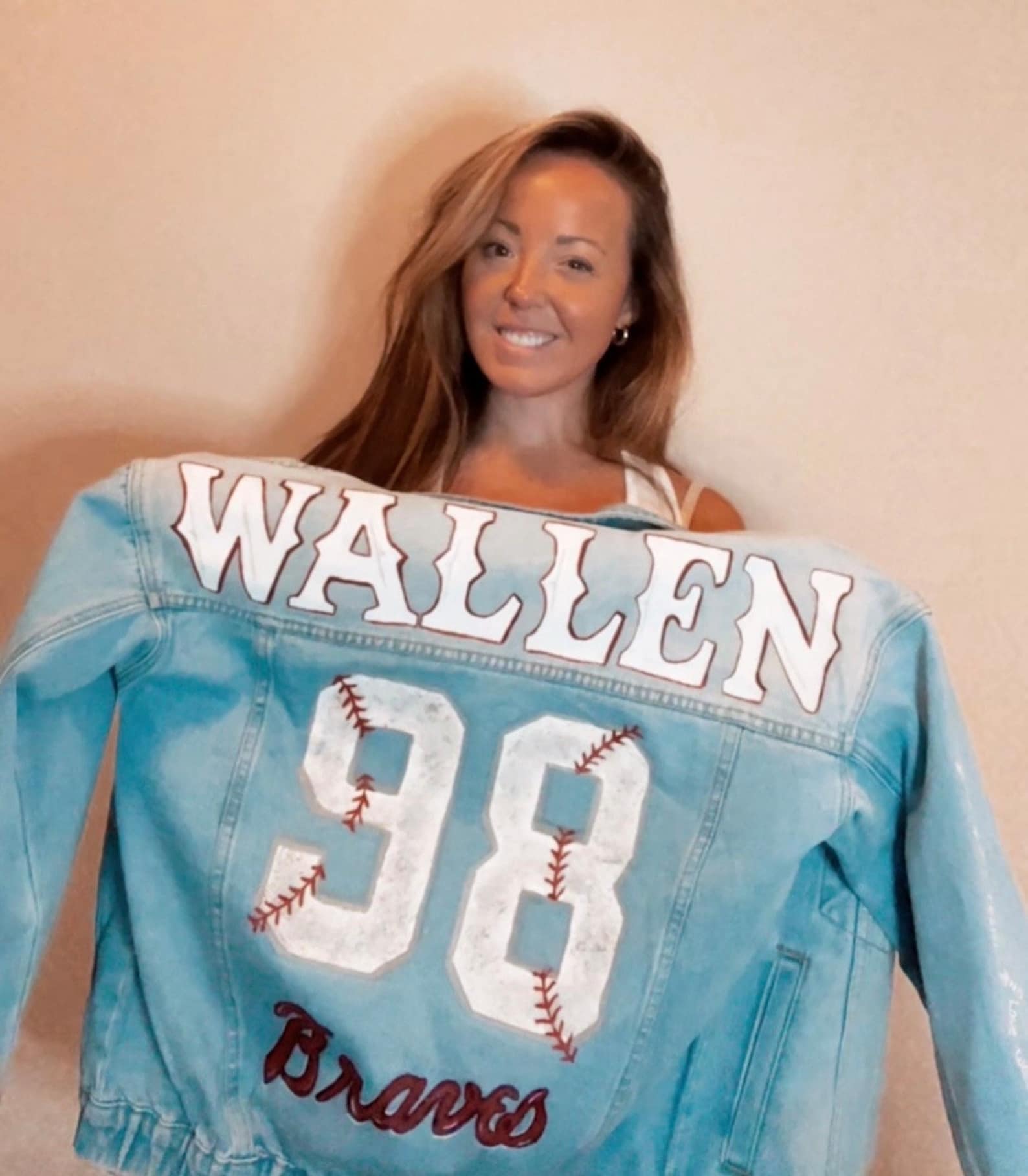 Hand Painted Wallen Jacket Country Jacket Custom Jacket With Art ...