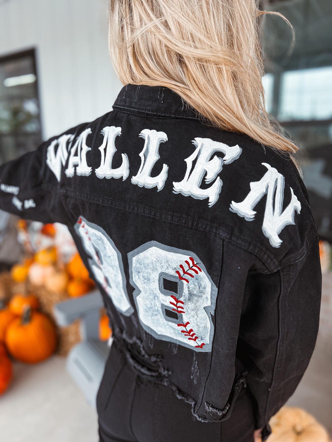 Hand Painted Wallen Jacket Country Jacket Custom Jacket With Art ...