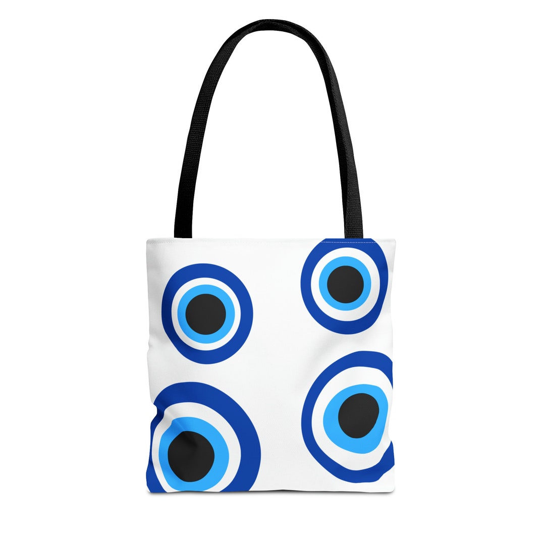 Evil Eye Tote Bag, Evil Eye Bag, Evil Eye Purse, Shopping Bag, Beach ...