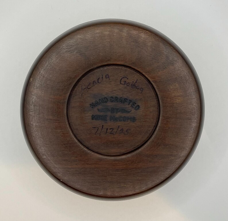 Hand Turned Goiaboa and Pau Lope Segmented Wood Bowl Catch-all Tray 5th ...