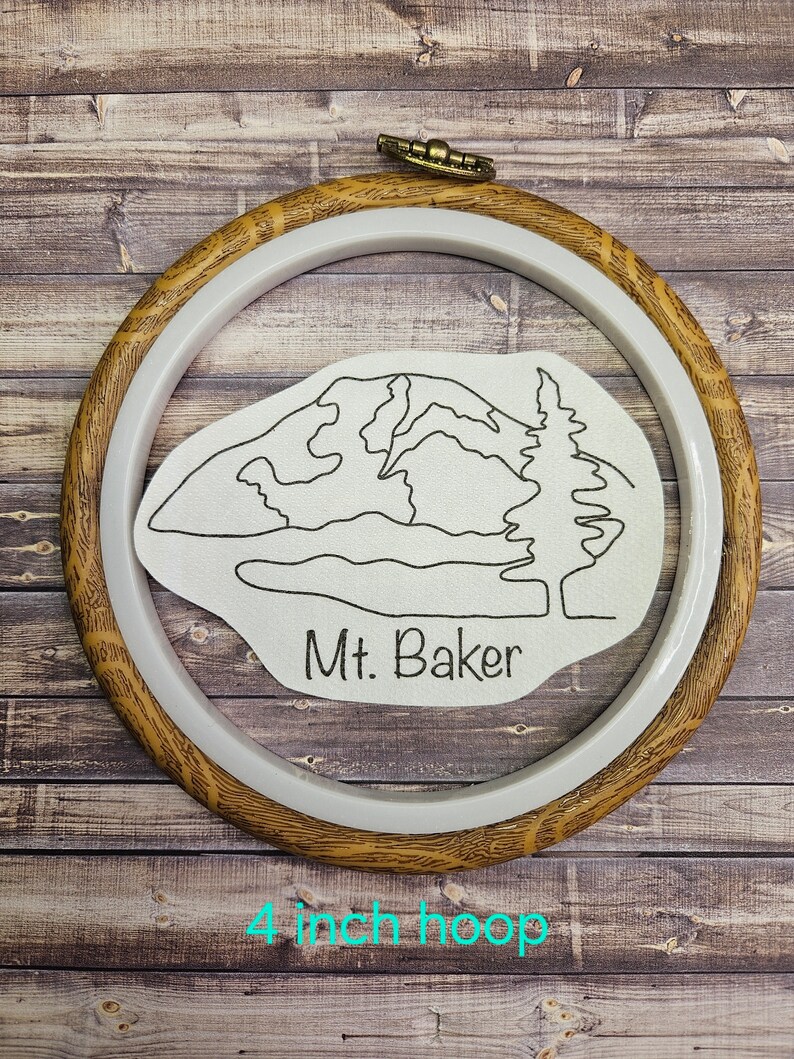 Mountain Embroidery Stick and Stitch Patterns: North America Pack - Etsy