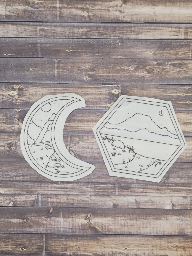 Adventure, Outdoor, PNW, Themed Stick and Stitch Pack - Etsy