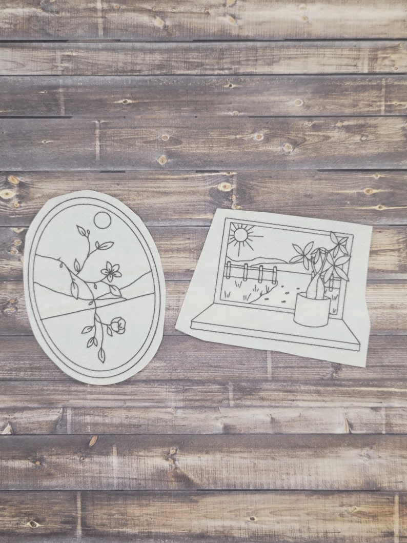 Adventure, Outdoor, PNW, Themed Stick and Stitch Pack - Etsy