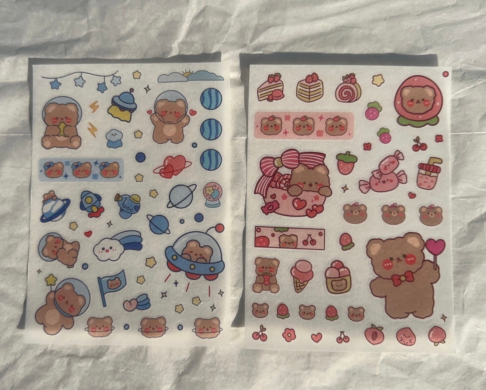 Cute Sticker Pages. - Etsy