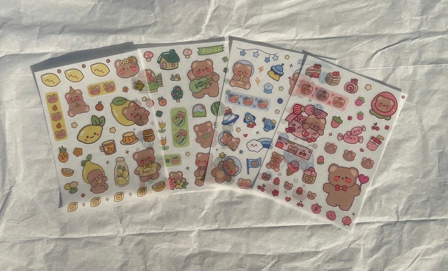 Cute Sticker Pages. - Etsy